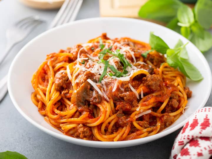 Homestyle Healthy Spaghetti – Healthy Habits Blog