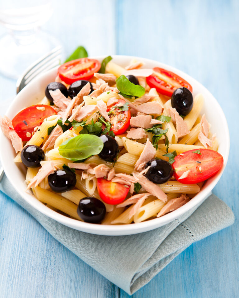 Tuna Pasta Nicoise Salad – Healthy Habits Blog